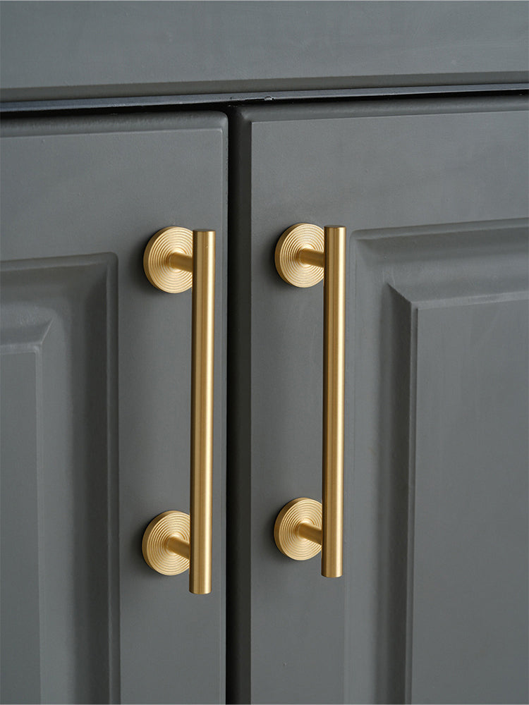 2031 Tbayce Brass Cabinet Handle with Round Base – TBAYCE